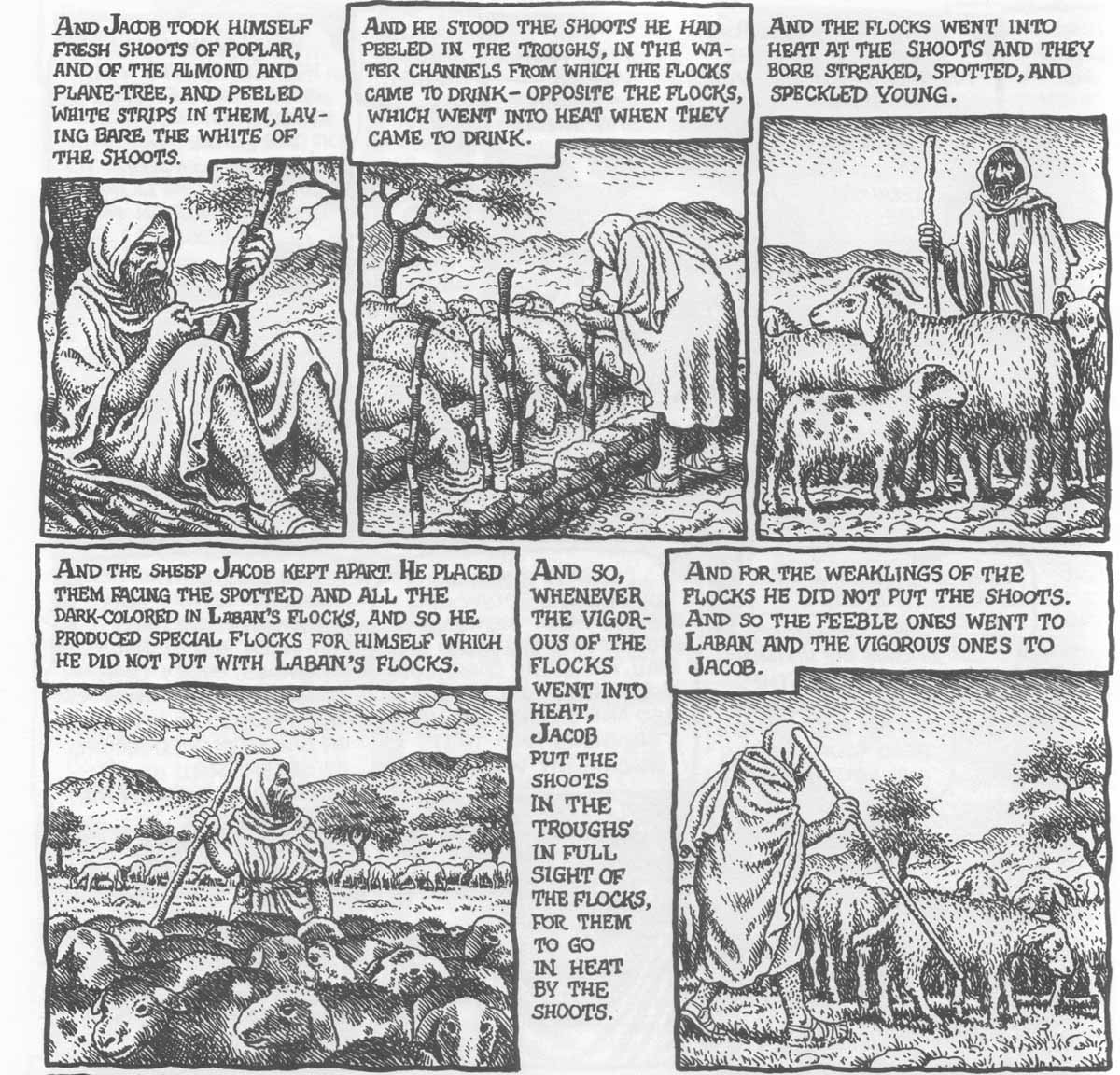 A Response to Alan Choate’s Defense of R. Crumb’s Genesis | The Hooded ...